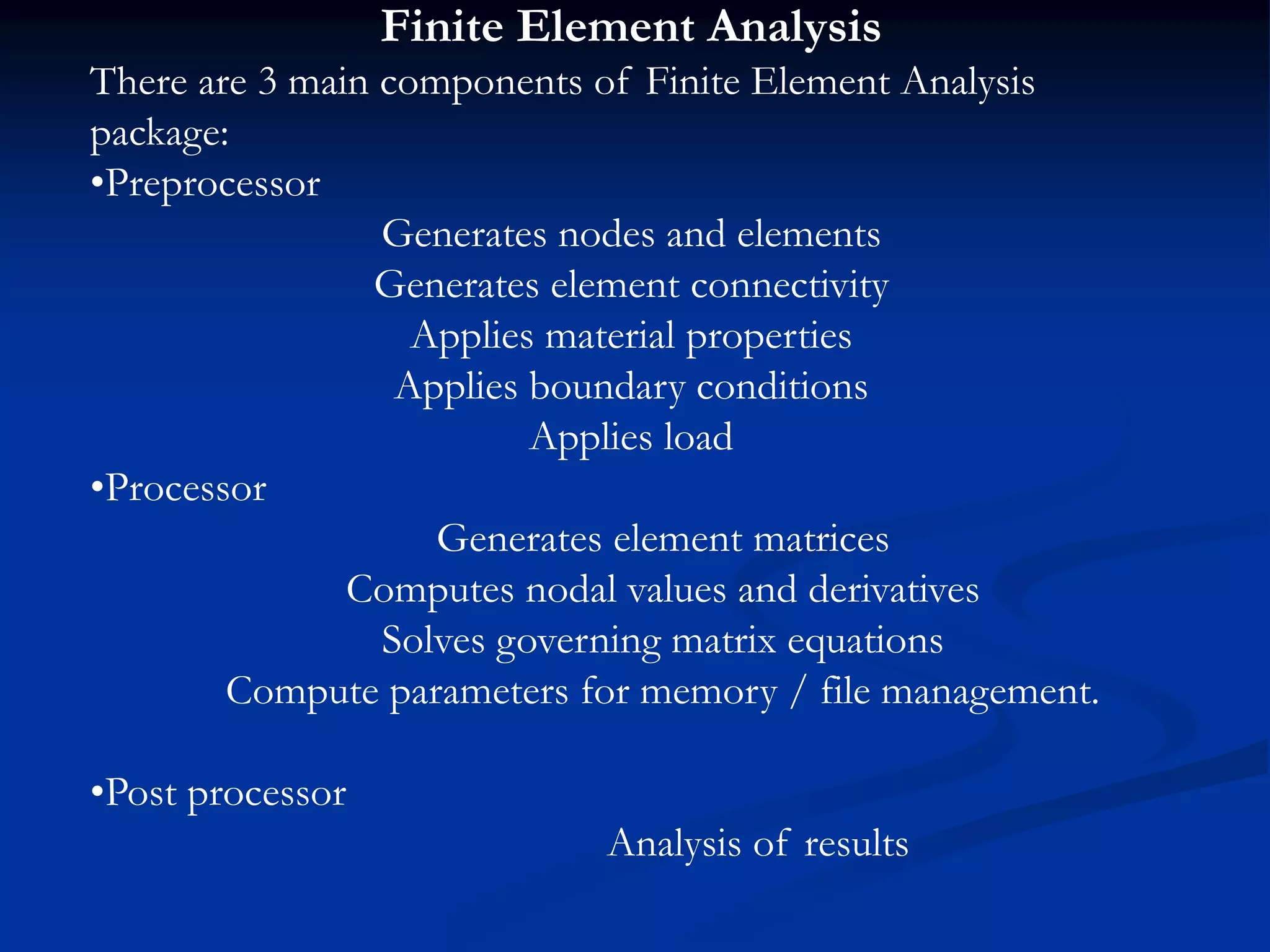 Finite element analysis in orthodontics | PPT