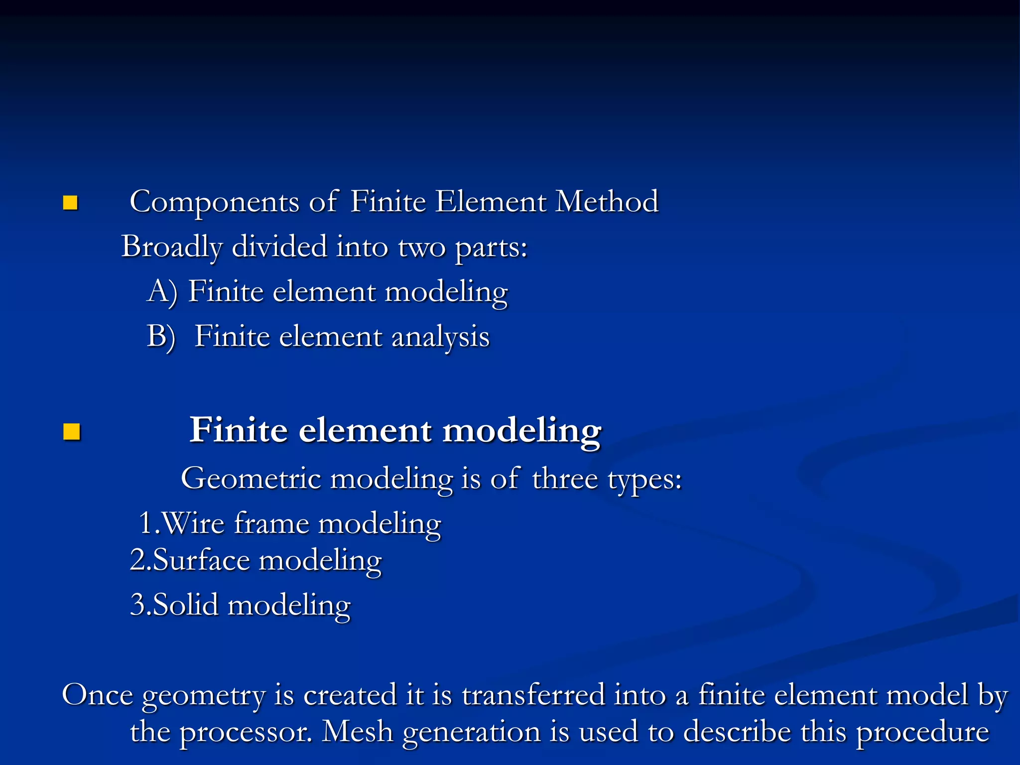 Finite element analysis in orthodontics | PPT
