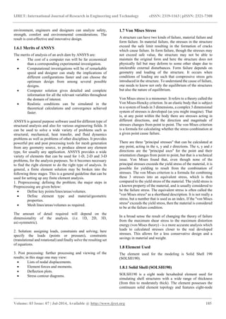 Finite element analysis of arch dam | PDF | Geology | Science