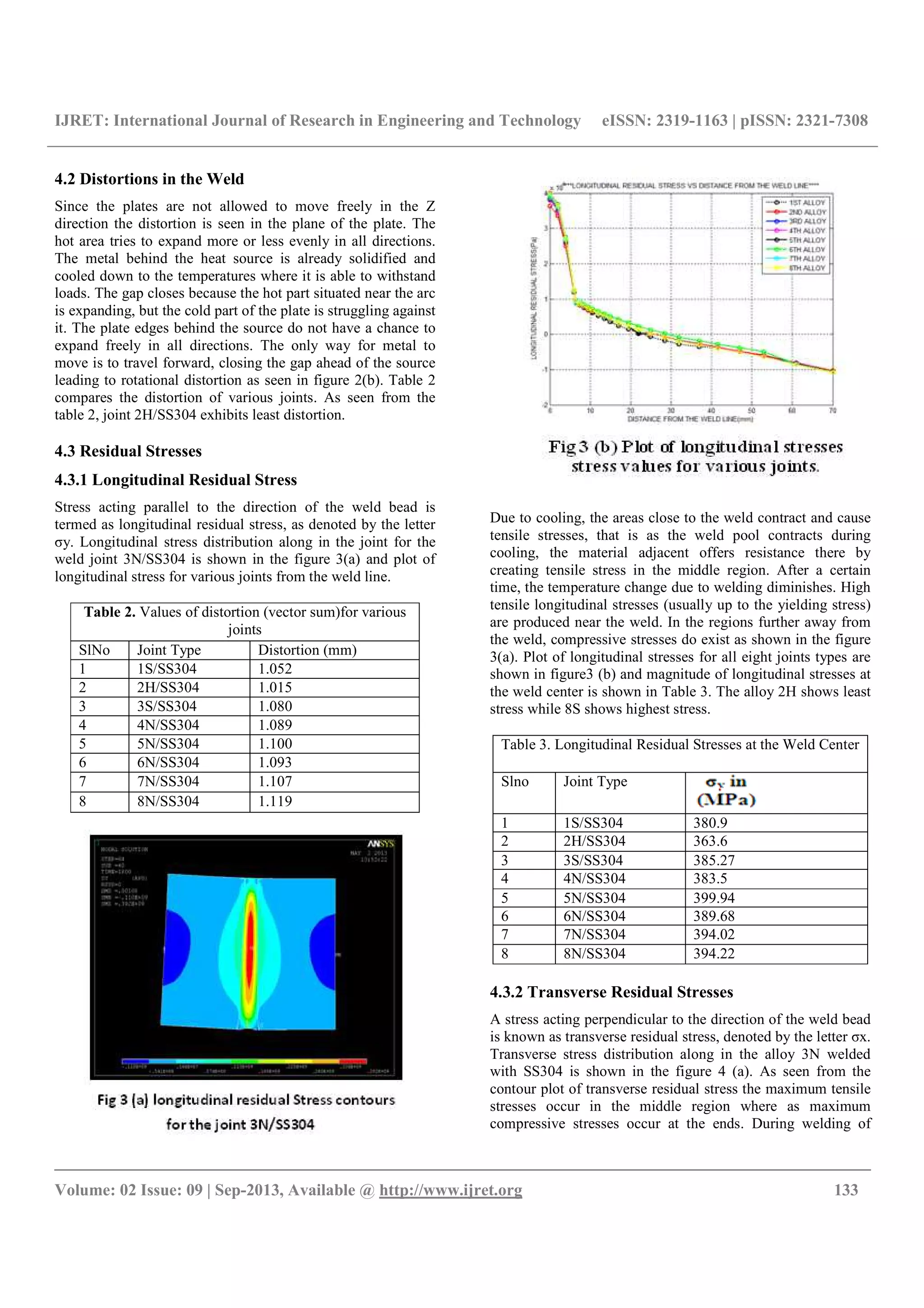 Finite element analysis of dissimilar welding between | PDF | Chemistry | Science