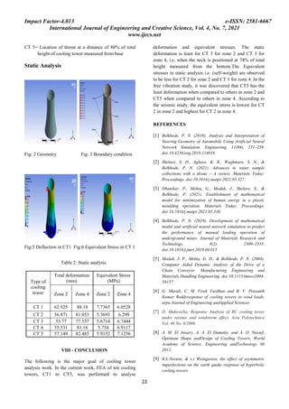 Finite element analysis of hyperbolic cooling | PDF