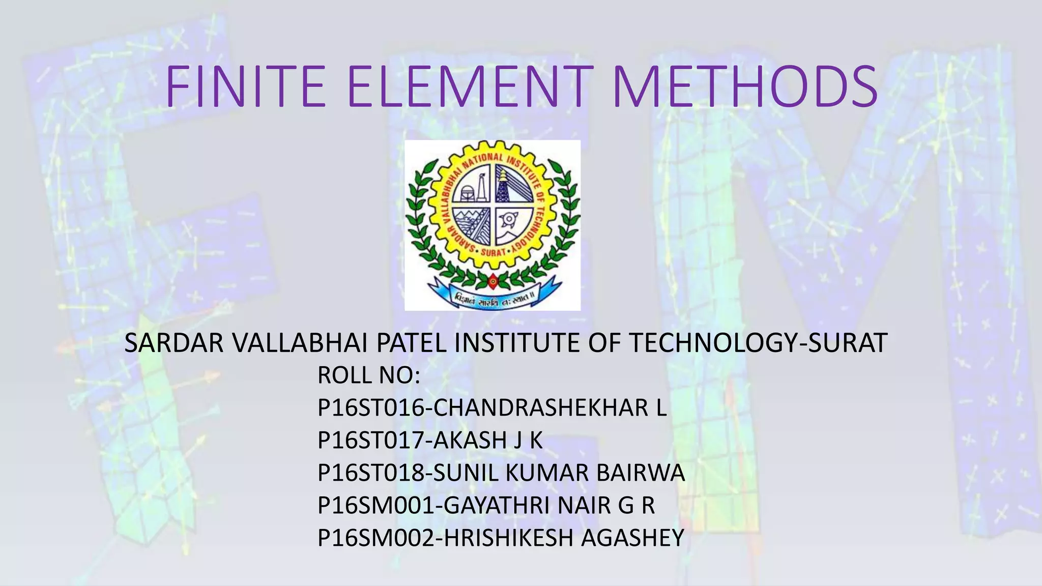 Finite element analysis of space truss by abaqus | PPT