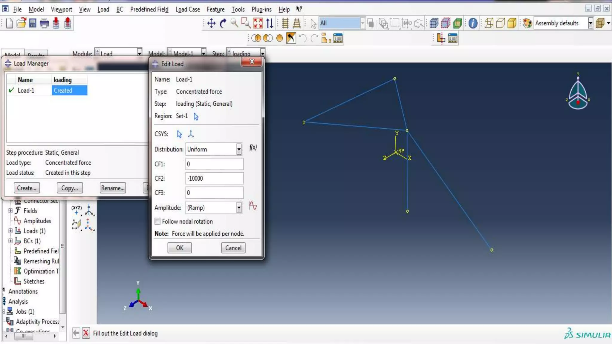 Finite element analysis of space truss by abaqus | PPT