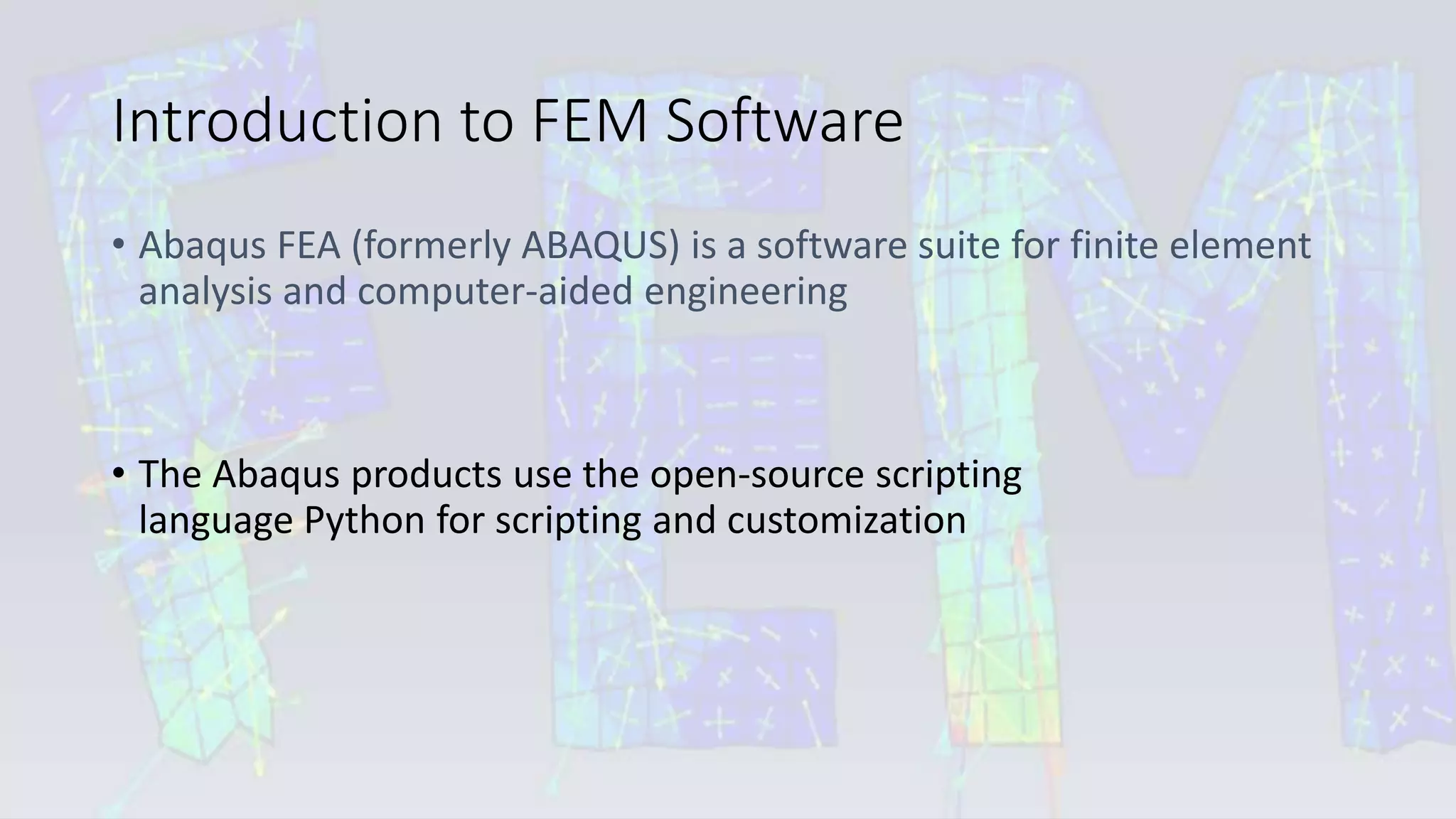 Finite element analysis of space truss by abaqus | PPT