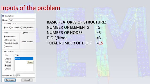 Finite element analysis of space truss by abaqus | PPT