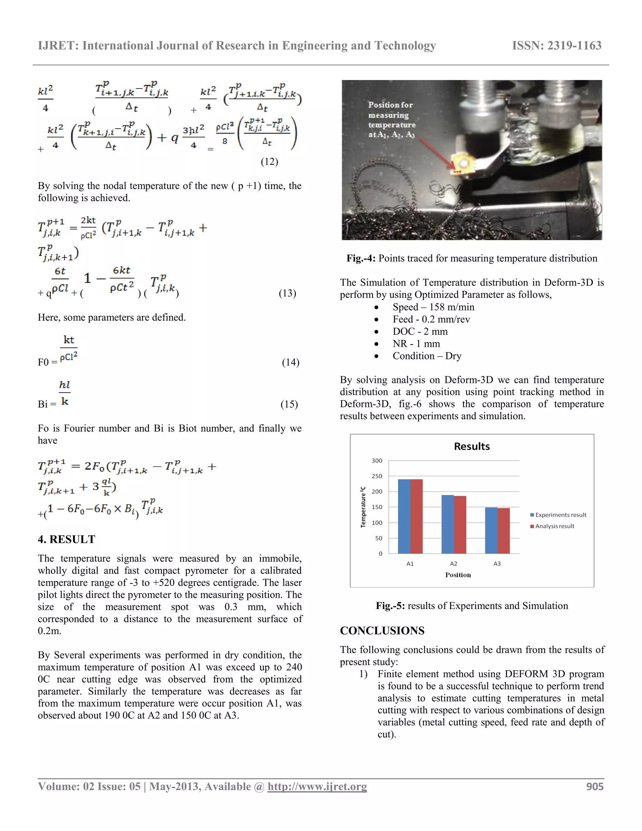 Finite Element Analysis On Temperature Distribution In Turning Process