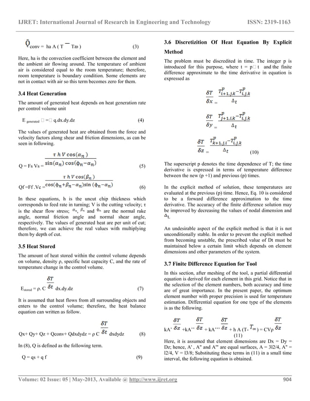 Finite Element Analysis On Temperature Distribution In Turning Process