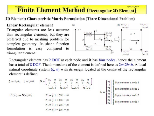 Finite Element Analysis Rajendra M.pdf | Physics | Science