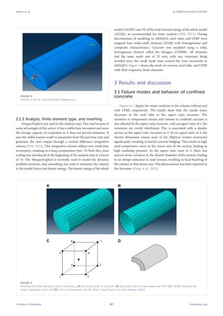 Finite element, analytical, artificial neural network models for carbon ...