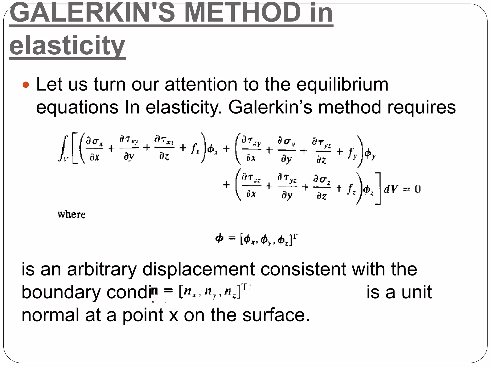 Finite element method | PPTX