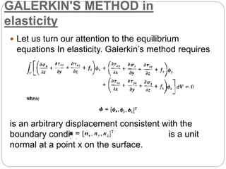 Finite element method | PPTX