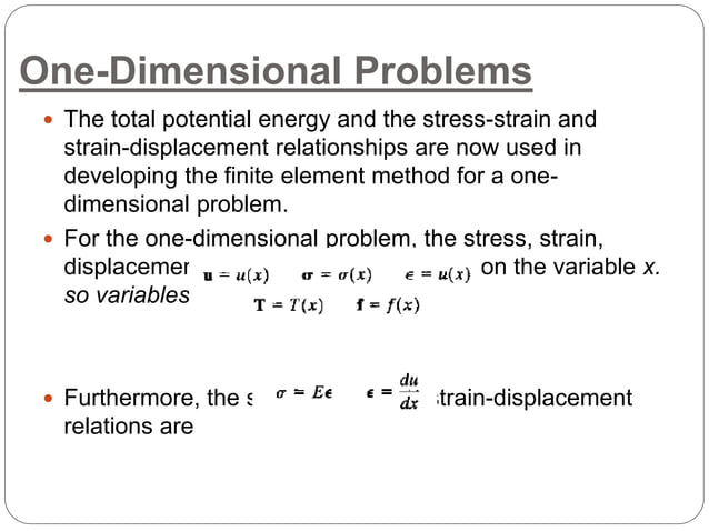 Finite element method | PPTX