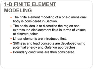 Finite element method | PPTX