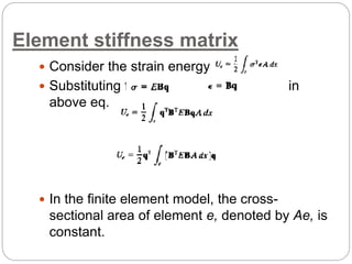 Finite element method | PPTX