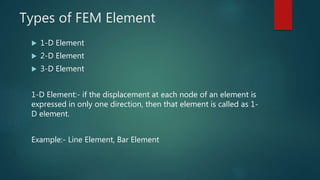 Finite Element Method.pptx | Physics | Science