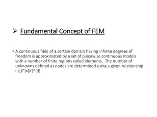 Finite_Element_Method analysis and theory of yeild line .ppt | Free ...
