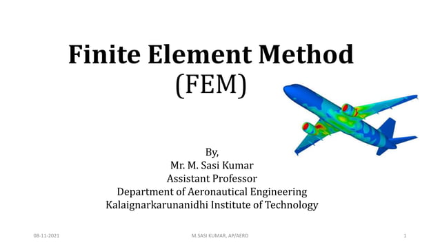 Finite element method introduction | PPT Finite element method introduction | PPT