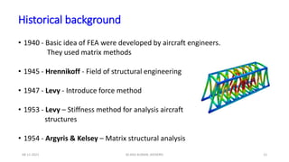 Finite element method introduction | PPTX
