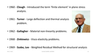 Finite element method introduction | PPTX