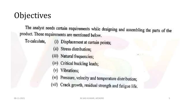 Finite Element Method Introduction Pptx Physics Science