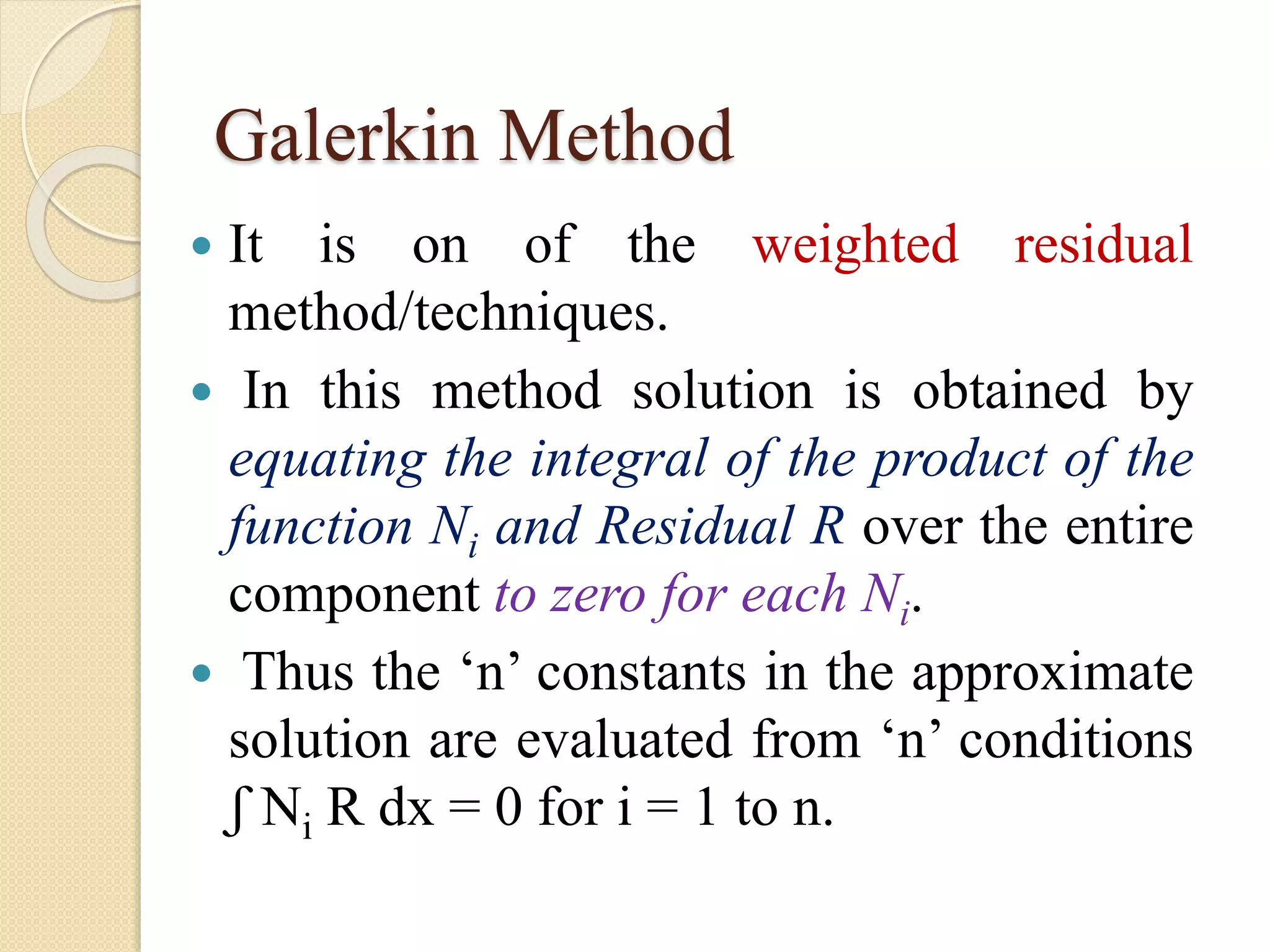 Finite Element Methods | PPTX