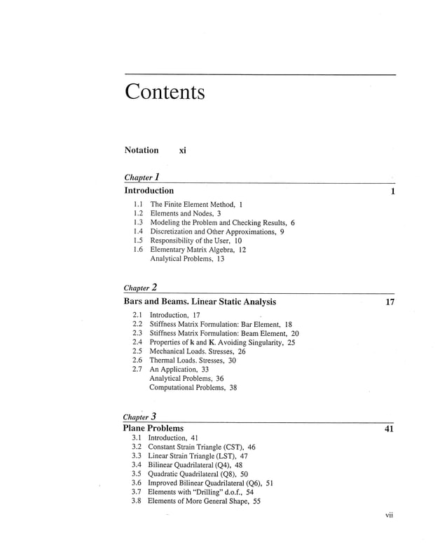 Finite element modeling for stress analysis