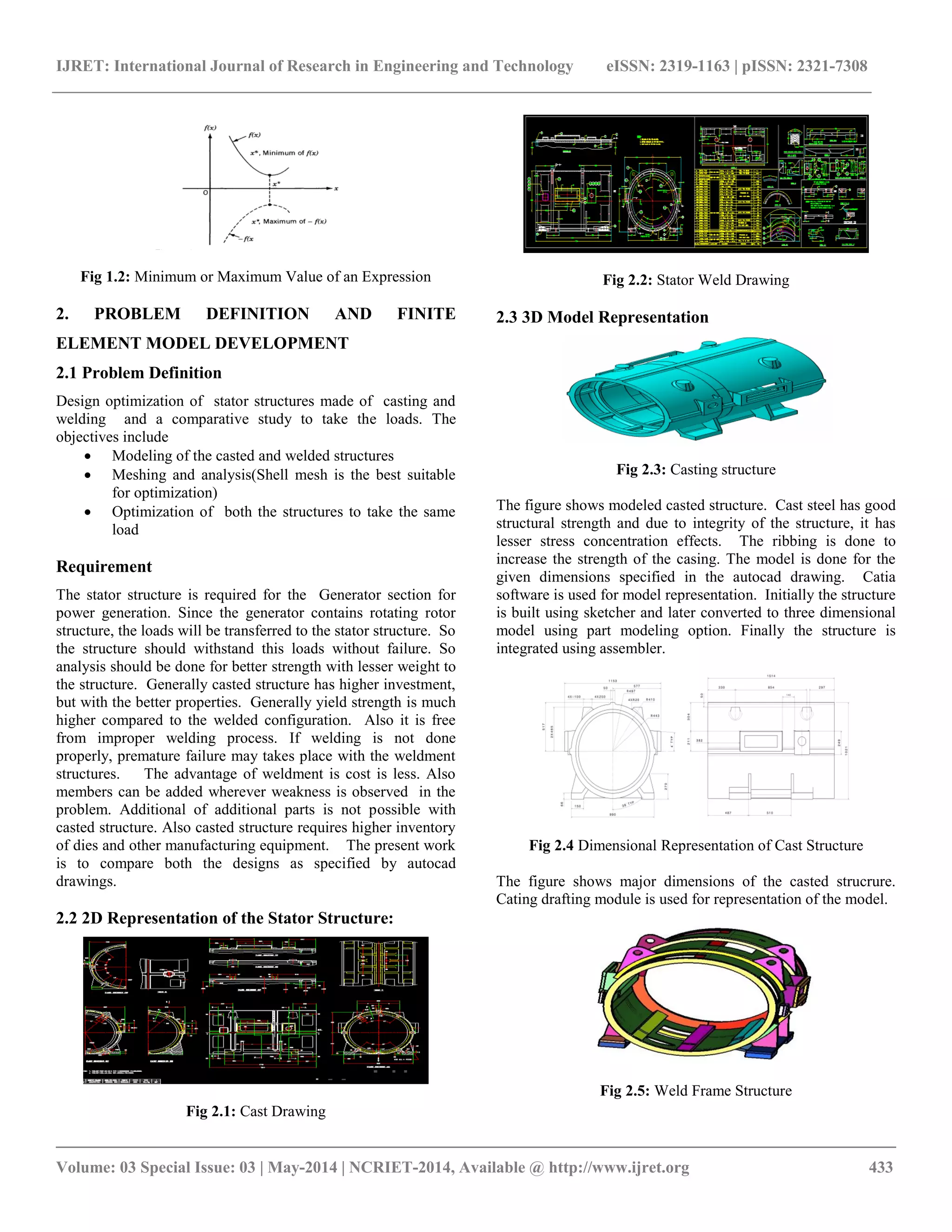Finite Element Optimization Of Stator By Casted And Welded Structures Pdf