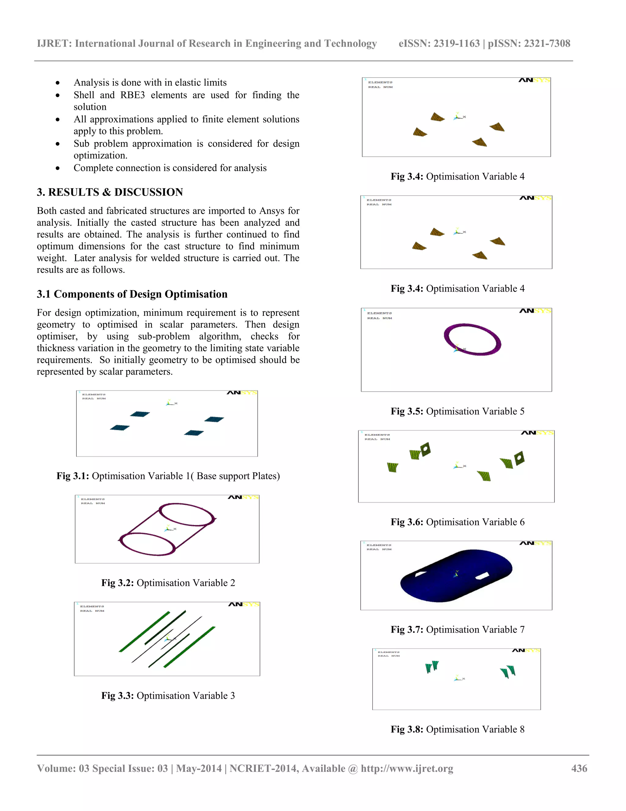 Finite Element Optimization Of Stator By Casted And Welded Structures Pdf