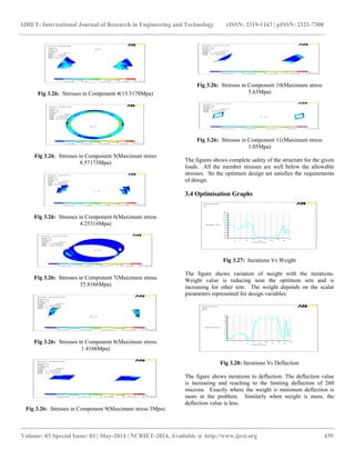 Finite element optimization of stator by casted and welded structures | PDF