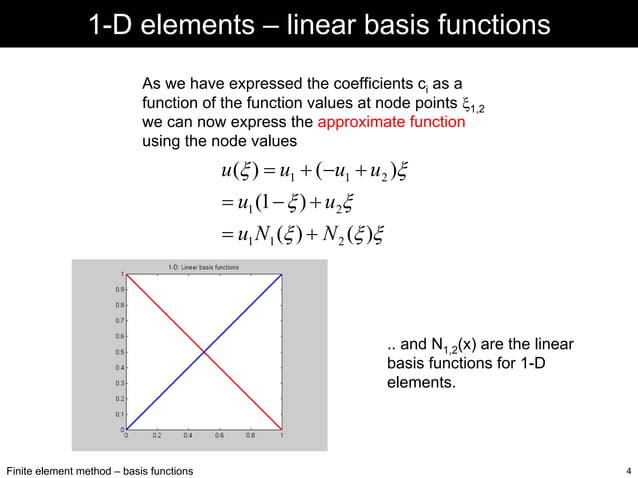 Finite Elements Basis Functions Pdf Physics Science