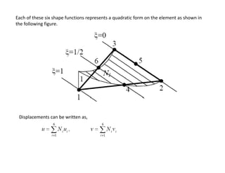 Finite elements for 2‐d problems | PDF