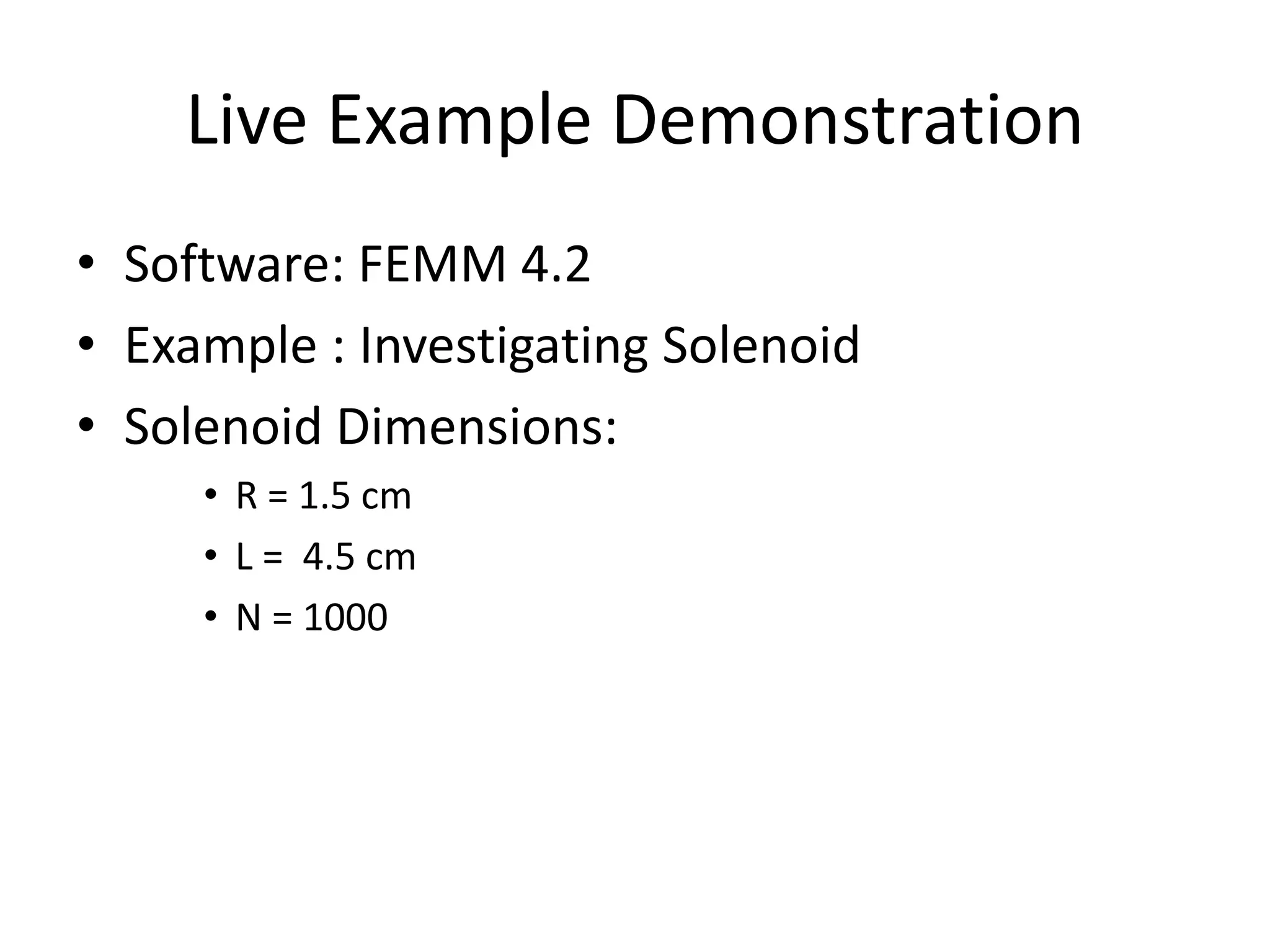 Finite Element Method Magnetics (FEMM) simulation | PPTX Finite Element Method Magnetics (FEMM) simulation | PPTX