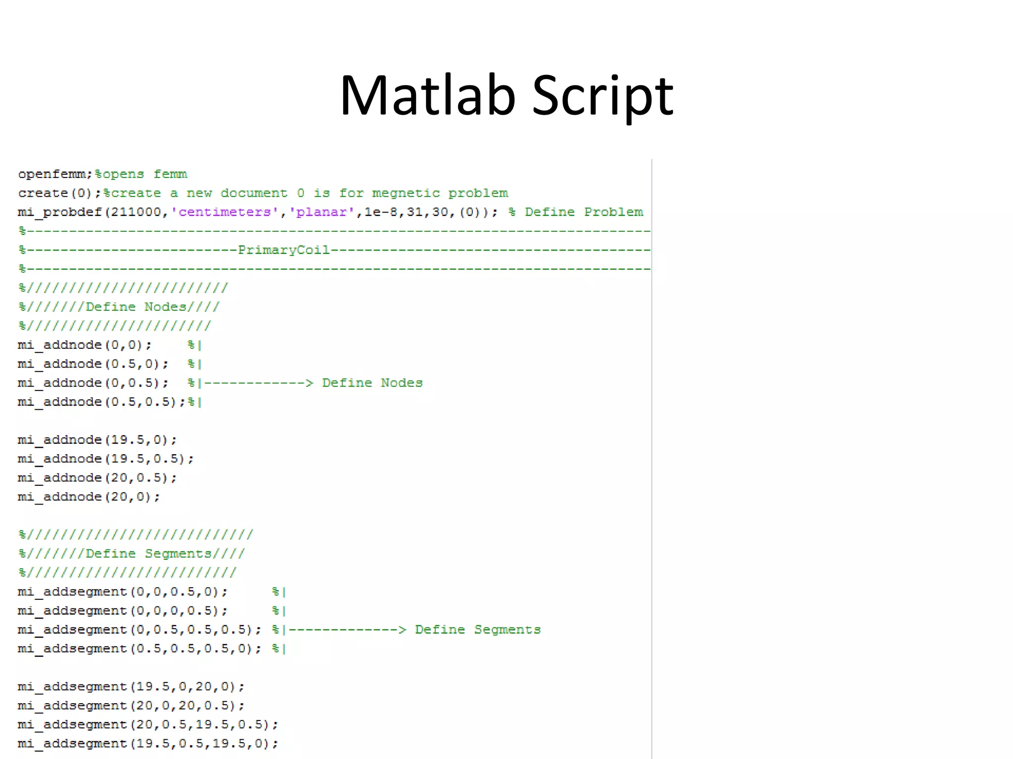 Finite Element Method Magnetics (FEMM) simulation | PPTX