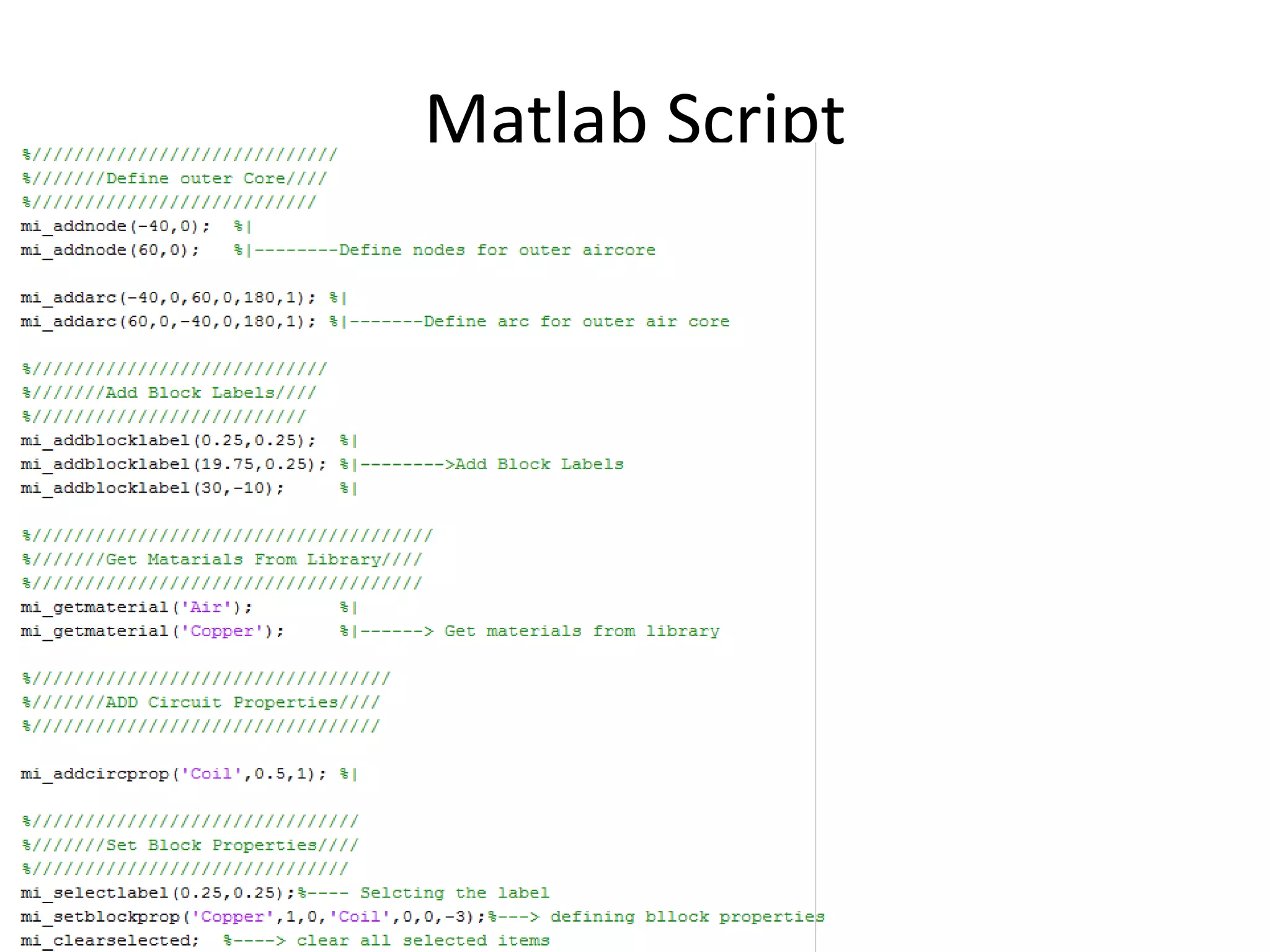 Finite Element Method Magnetics (FEMM) simulation | PPTX
