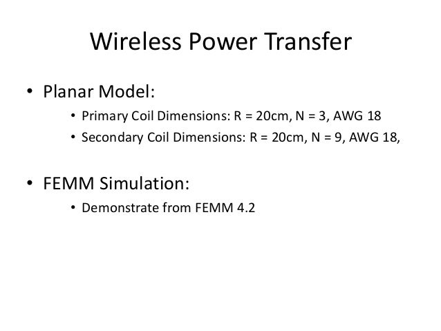 Finite Element Method Magnetics (FEMM) simulation