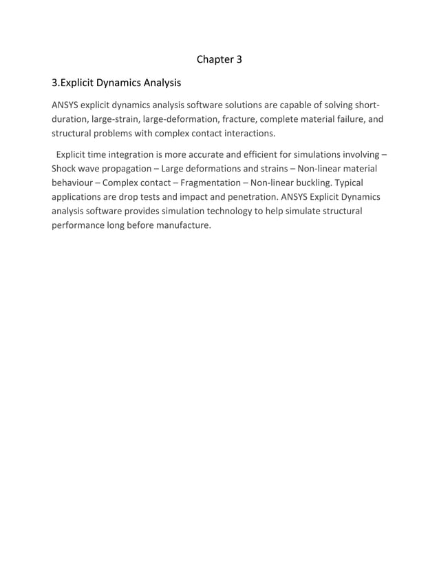 Finite element using ansys | PDF