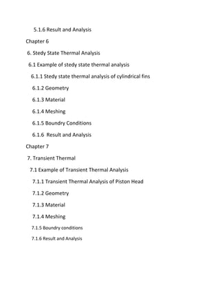 Finite element using ansys | PDF