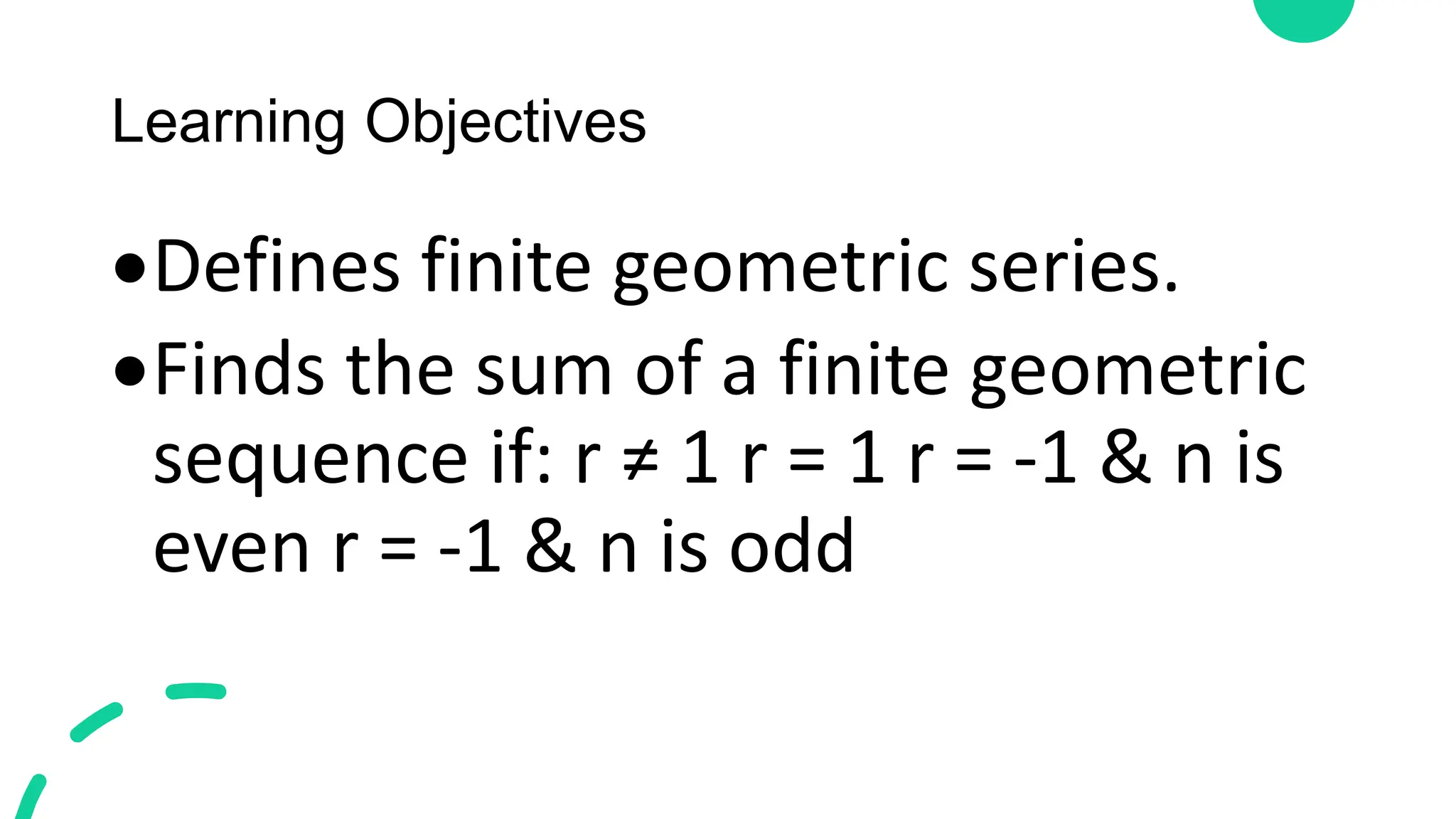 Finite geometric Series for grade10.pptx | Free Download