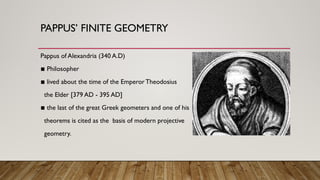 youngs, pappus, desargue Finite geometry.pptx