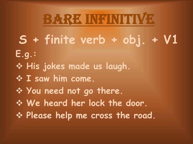 Finite & nofinite verbs | PPTX