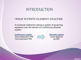 Finite element method | PPT | Free Download