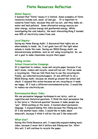 Finite resources reflection | PDF