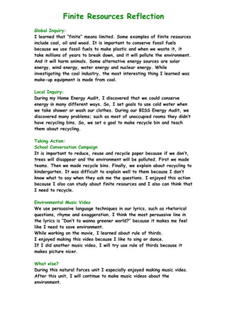 Finite resources reflection | DOC