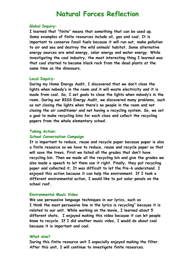 Finite resources reflection.A >_