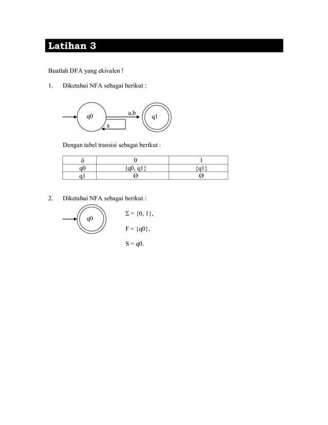 Finite state automata | PDF