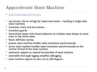 РАЗРАБОТКА ПО С ИСПОЛЬЗОВАНИЕМ FINITE STATE MACHINE. | PPT | Free Download