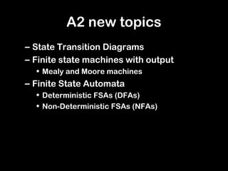 Finite state machines | PPT
