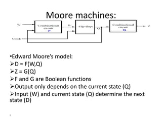 Finite state machines | PPTX