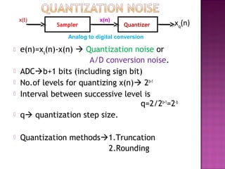 Finite word lenth effects | PPT