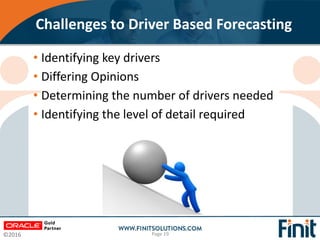 Finit - Driver Based Forecasting 021216 | PPT
